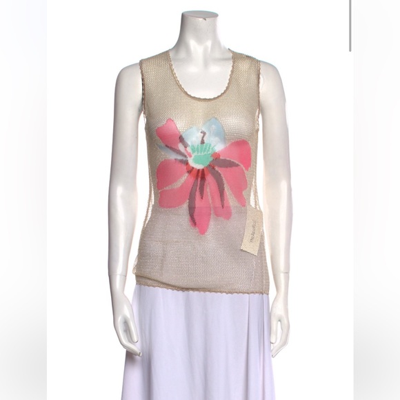 Missoni | Tops | Missoni Floral Print Top | Poshmark